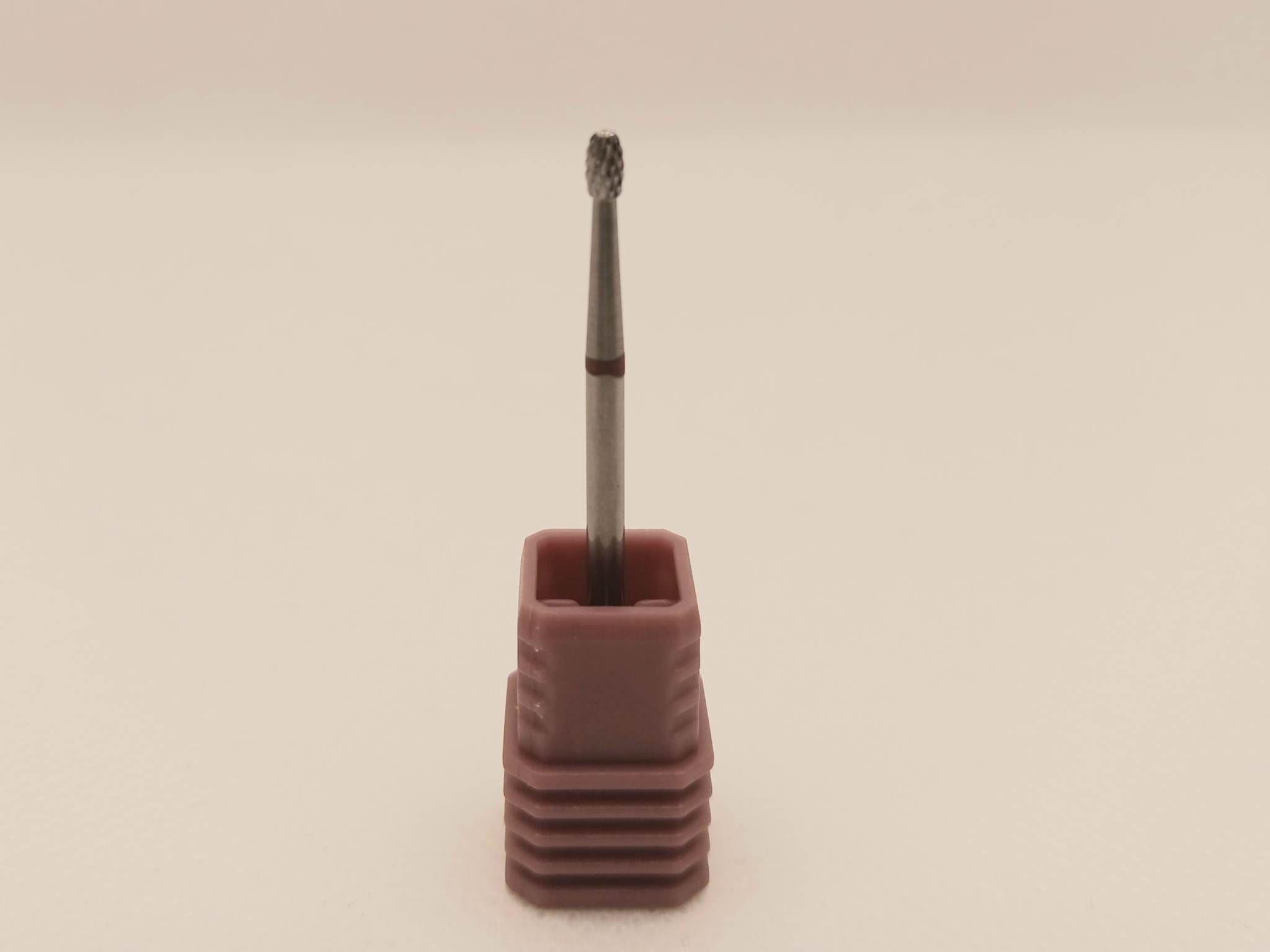 Fréza Oliva - Tvrdokov - červená (jemná) - Lesia-Nails